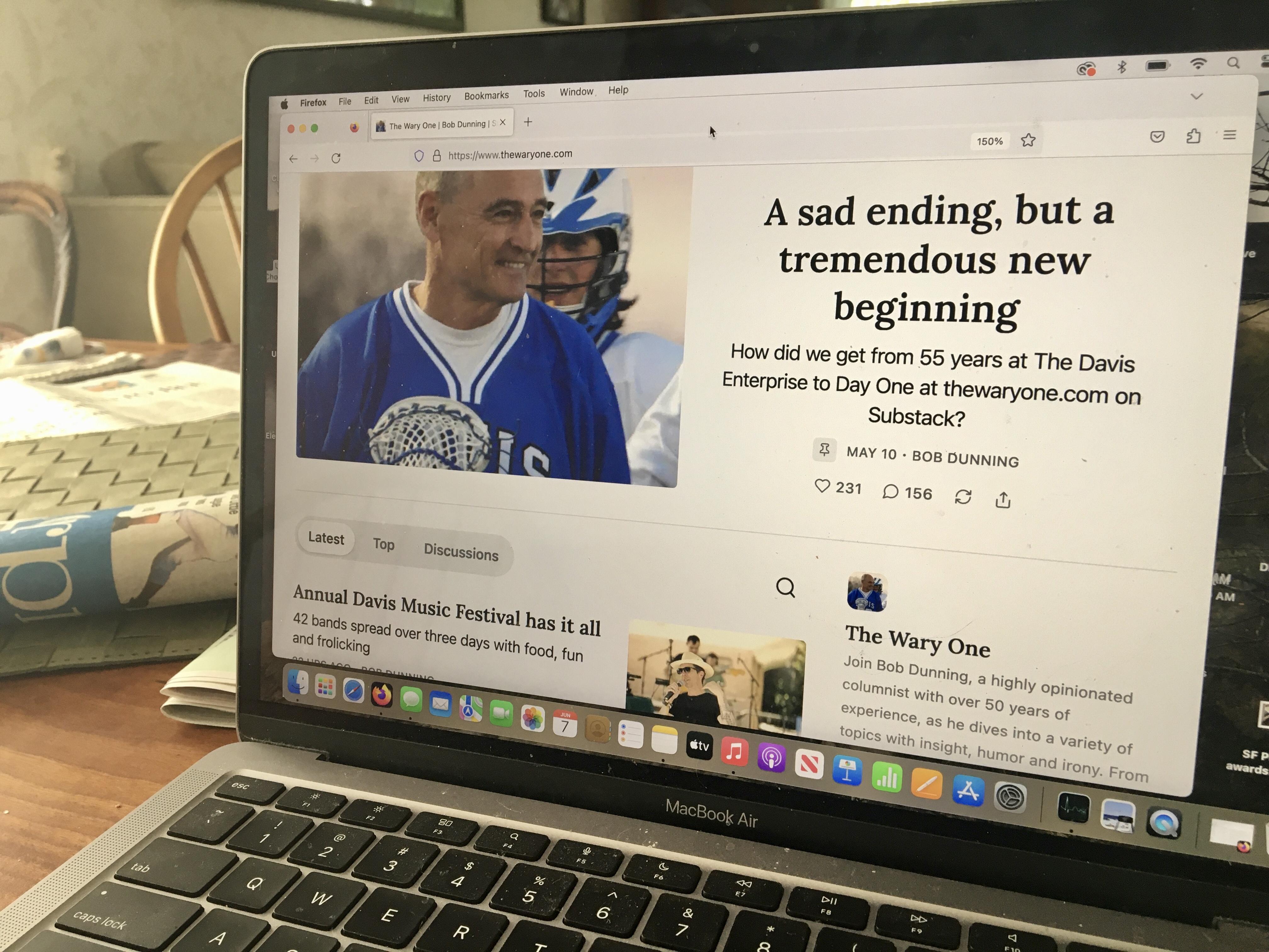 Davisville, June 17, 2024: Bob Dunning’s reborn column, one month later | KDRT 95.7FM Davis